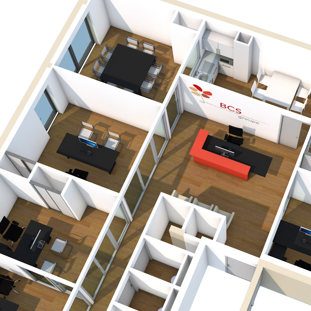 Aménagement d’un plateau de bureaux en cabinet de comptabilité - Vindry ...